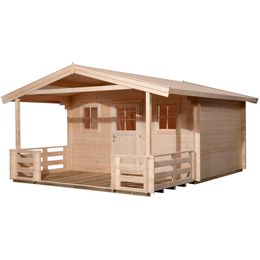 Gartenhaus Weka, beige, Holzwerkstoff, Gartenh&auml;user, "110 B Gr.1, 28 mm, natur"