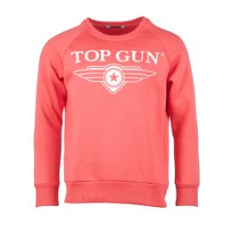 Top Gun Herren Sweater "TG20192014", rot, Gr. S, Obermaterial: 65% Baumwolle, 35% Polyester, Sweatshirts