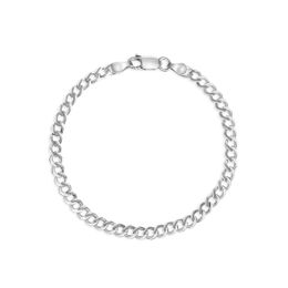 Firetti Damen Armband "Schmuck Geschenk Silber 925 Armschmuck Armkette Panzerkette", 19, Silber 925 (Sterlingsilber), silber, Silber 925