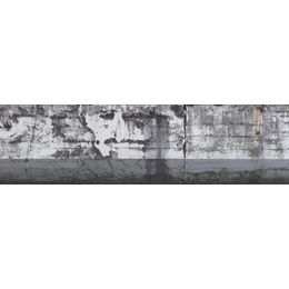 Fototapete "Concrete Wall", B/L: 9mm x 2,5mm, bunt, ARCHITECTS PAPER, Tapeten, Vlies, Wand, Schräge