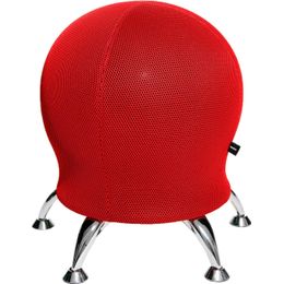 Arbeitshocker Topstar, B:45cm H:55cm T:45cm, rot, Hocker, "Sitness 5"