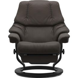 Relaxsessel stressless, B:79cm H:98cm T:78cm, braun, Leder BATICK: BATICK ist ein leicht korrigiertes, durchgefärbtes und genarbtes Möbelleder, bei