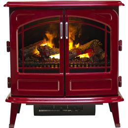 Dimplex Elektrokamin "Grand Rouge", B:62cm H:66cm T:39cm, rot, Elektrokamin&ouml;fen, einfach an eine Standardsteckdose anschlie&szlig;en f&uuml;r sofortige