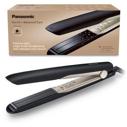 Panasonic Glätteisen "EH-HS0E", beige, B:3,15cm H:26,7cm T:4,2cm, Glätteisen, mit nanoe -Technologie und 3D Keramikplatten