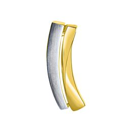Vivance Damen Kettenanh&auml;nger "585/- Gelbgold bicolor glanz/matt", one-size, Gold, 1,6 g, bunt, Gold, Schmuckanh&auml;nger