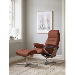 Relaxsessel stressless, B:83cm H:105cm T:74cm, rot, Leder PALOMA: PALOMA ist ein durchgefärbtes Semianilin-Möbelleder mit natürlicher Narbung.,