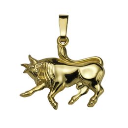 Vivance Damen Kettenanh&auml;nger "585/- Gelbgold glanz", one-size, Gold, 0,7 g, gelb, Gold, Schmuckanh&auml;nger
