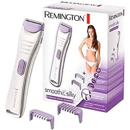Remington Beauty-Trimmer "BKT4000", lila, B:20,4cm H:16,2cm T:9cm, Haarschneider, bis 0,2mm ohne Hautirritationen,2 Klingen,inkl 2 Aufsteckkämme