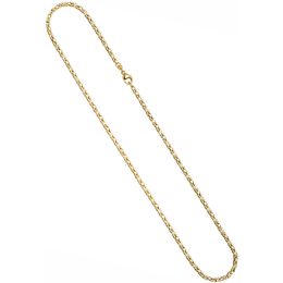 Jobo Damen Kette ohne Anhänger, Gelbgold 333, L: 50, gold, Gelbgold 333, Halsketten, Königskette 333 Gold massiv 2,8 mm 50 cm