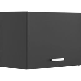 Klapphängeschrank Optifit, B:60cm H:44,8cm T:34,9cm, grau, Holzwerkstoff, Schränke, "Parma", Breite 60 cm