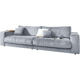 Big-Sofa 3C CANDY, B:290cm H:86cm T:127cm, blau, 85% Polyester, 15% Viskose, Sofas, "Enisa II", incl. 1 Flatterkissen, Wahlweise mit