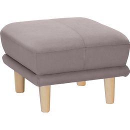 Fu&szlig;hocker Trendmanufaktur, B:66cm H:44cm T:66cm, grau, Garten, Hocker, "Cecilia"