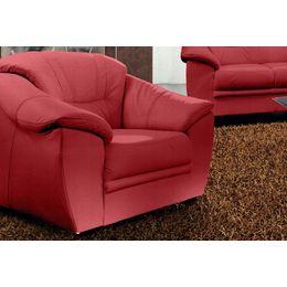Sit & More Sessel SIT & MORE, B:103cm H:90cm T:90cm, rot, Wohnzimmer, Sessel, "Top Savona", inklusive Federkern