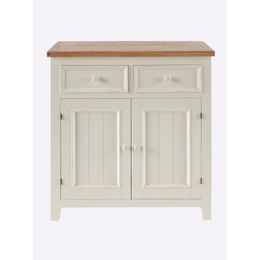 Kommode HEINE HOME, B:84cm H:85cm T:37cm, beige, MDF, Sideboards