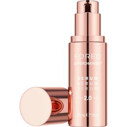 Foreo Gesichtsserum "SUPERCHARGED SERUM SÉRUM SERUM 2.0 30 ml", 30ml, rosa, Hautpflegemittel