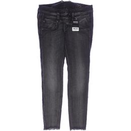 Herrlicher Damen Jeans, schwarz, Gr. 30