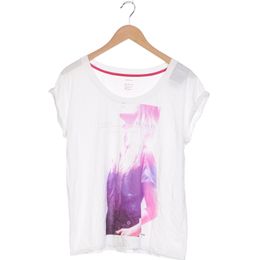 Marc Cain Damen T-Shirt, weiß, Gr. 42