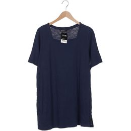 Ulla Popken Damen T-Shirt, marineblau, Gr. 42