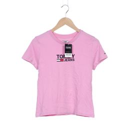 Tommy Jeans Damen T-Shirt, pink, Gr. 34