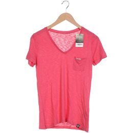 Superdry Damen T-Shirt, pink, Gr. 36