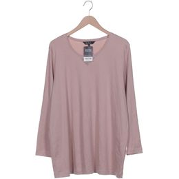 Ulla Popken Damen Langarmshirt, pink, Gr. 50