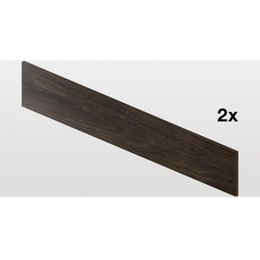 Relingeinsatz-Set Liro Hochschrank Standard Eiche gebei - PEKA