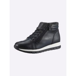 Heine Witt Damen Kurzstiefelette, marine, Größe 42