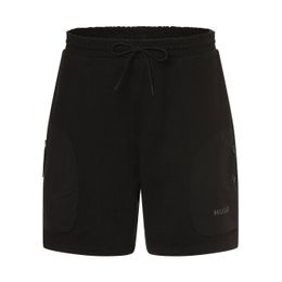 Hugo Sweatshorts Herren Baumwolle, schwarz