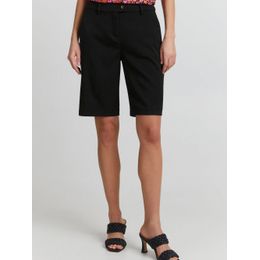 Fransa Shorts Damen, schwarz