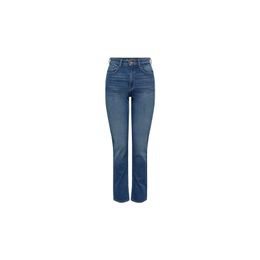 Jacqueline de Yong JDY Straight Jeans 'Melisa' Medium Blue Denim, Unifarben, Blau - Gr. S x 32