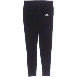 Adidas Damen Stoffhose, schwarz, Gr. 0