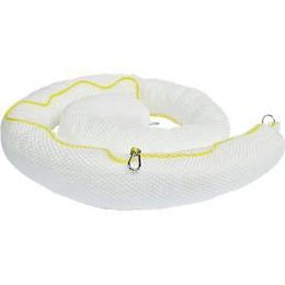 Ölsperren, 180 l Aufnahme, PP-Fasern, L 10.000 x Ø 130 mm, weiß