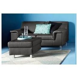 1,5-Sitzer Inosign "Jamie" Sofas Gr. B/H/T: 145cm x 72cm x 80cm, Luxus-Kunstleder, ohne Funktion, braun (dunkelbraun)