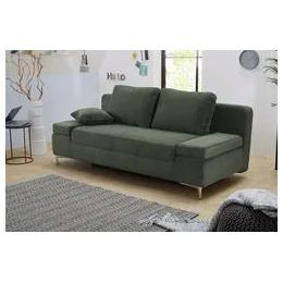 Jockenhöfer Schlafsofa JOCKENHÖFER GRUPPE "Jano" Sofas Gr. B/T: 202cm x 103cm, Cord, grün klassisches Schlafsofa mit individuell, verstellbaren Armlehnen