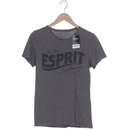 Esprit Herren T-Shirt, grau, Gr. 48