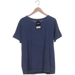 Ulla Popken Damen T-Shirt, blau, Gr. 42