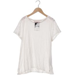 Tommy Hilfiger Damen T-Shirt, cremeweiß, Gr. 42