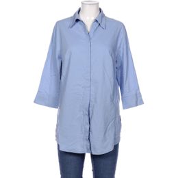 Ulla Popken Damen Bluse, blau, Gr. 42