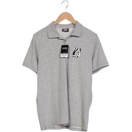 K by KARL LAGERFELD Karl by Karl Lagerfeld Herren Poloshirt, grau, Gr. 52