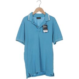 Napapijri Herren Poloshirt, blau, Gr. 48