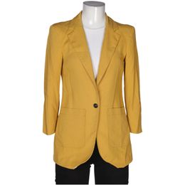 Esprit Damen Blazer, gelb, Gr. 34