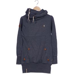 Naketano Damen Kapuzenpullover, blau, Gr. 38