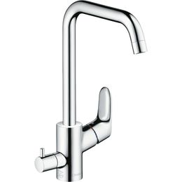 Hansgrohe Spültischmischer Focus chrom hoher 31823000