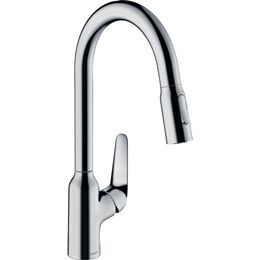 Hansgrohe Spültischmischer 220 Ausziehbrause M429-H220 chrom, 71800000 71800000