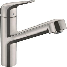 Hansgrohe Spültischmischer 150 Ausziehausl.M427-H150ST edelstahl-optik, 71814800 71814800