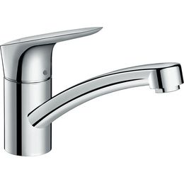 Hansgrohe Sp&uuml;ltischmischer 120 Logis CoolStart Schwenkauslauf chrom, 71837000 71837000