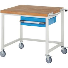 Fahrbare Werkbank Serie 8000, Gestellbauweise eurokraft pro