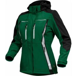 Leibwächter Leibwächter - Damen Sommer-Softshell Jacke flxds Gr. 36 grün/schwarz