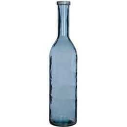 Mica Decorations - Mica Flasche Rioja Glas hellblau 75 x ø 18 cm