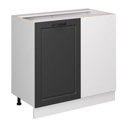 Eckschrank R-Line, Anthrazit Landhaus, 86 cm ohne Arbeitsplatte VICCO